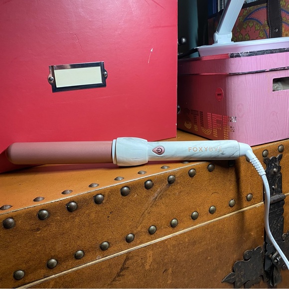 foxybae | Hair | Foxybae White Marble Rose Gold Curling Wand | Poshmark